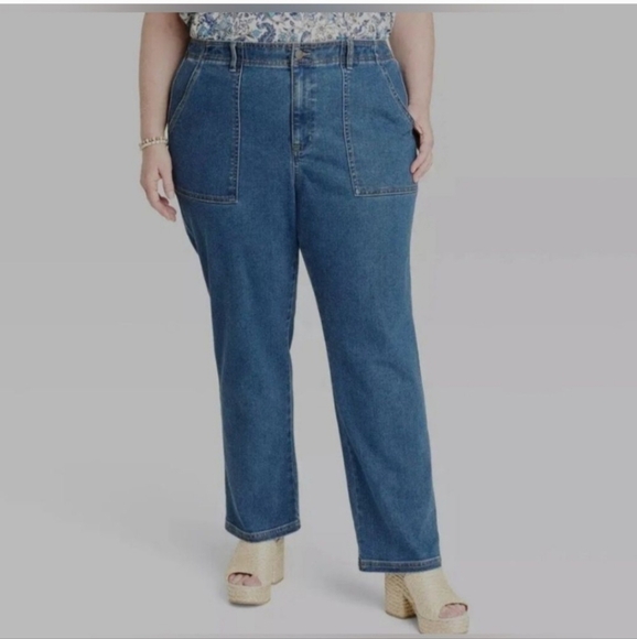 Knox Rose | Jeans | Knox Rose High Rise Straight Leg Jeans 39xxl | Poshmark